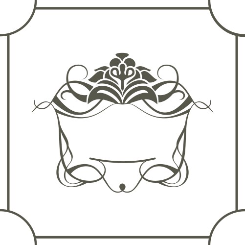 Royal frame Royalty Free Vector Image - VectorStock