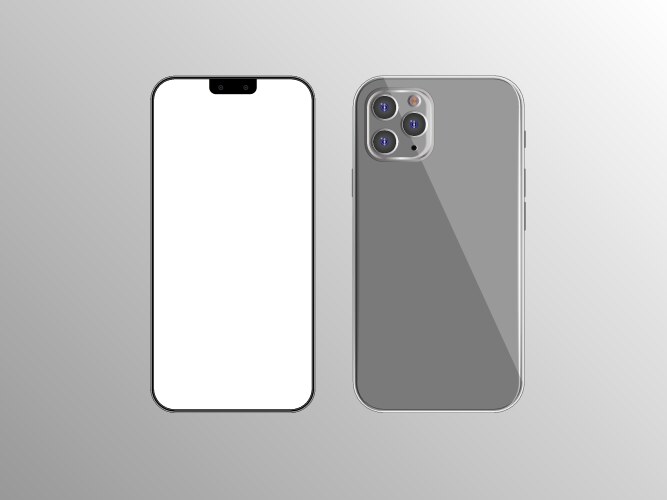 Iphone ios folder social media icons set Vector Image