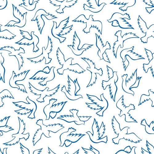 Dove flying Royalty Free Vector Image - VectorStock