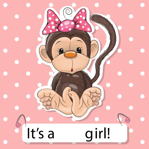 Cartoon Girl Monkey Vector Images (over 1,300)