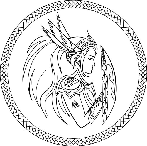 Valkyrie Vector Images (over 420)