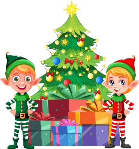Christmas Clipart Elf Vector Images (over 1,600)