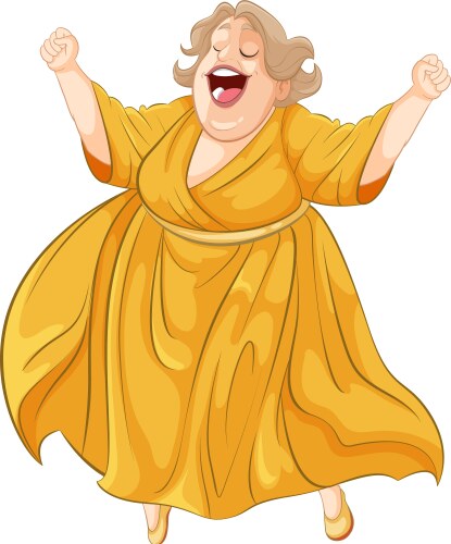 Cartoon Opera Singer Vector Images (over 380)