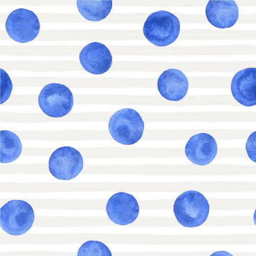 Soft Blue Watercolor Dots Royalty Free Vector Image