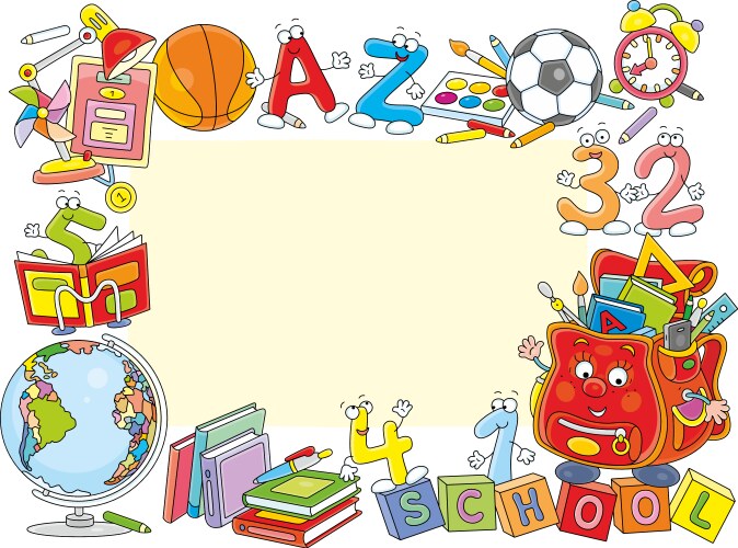Elementary School Borders And Frames Png