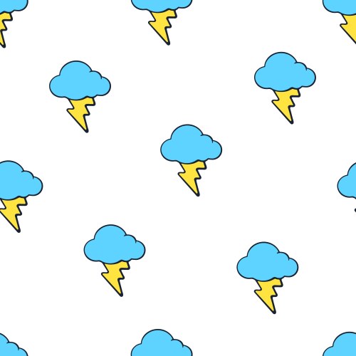 Lightning Pattern Vector Images (over 14,000)