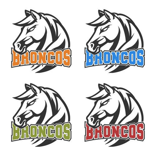 Broncos Mascot Vector Images (over 2,800)