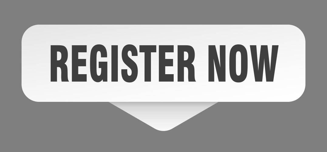 Enroll now sticker sign isolated Royalty Free Vector Image