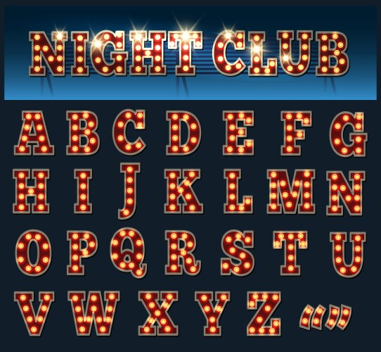 Light Bulb Font Vector Images (over 7,800)