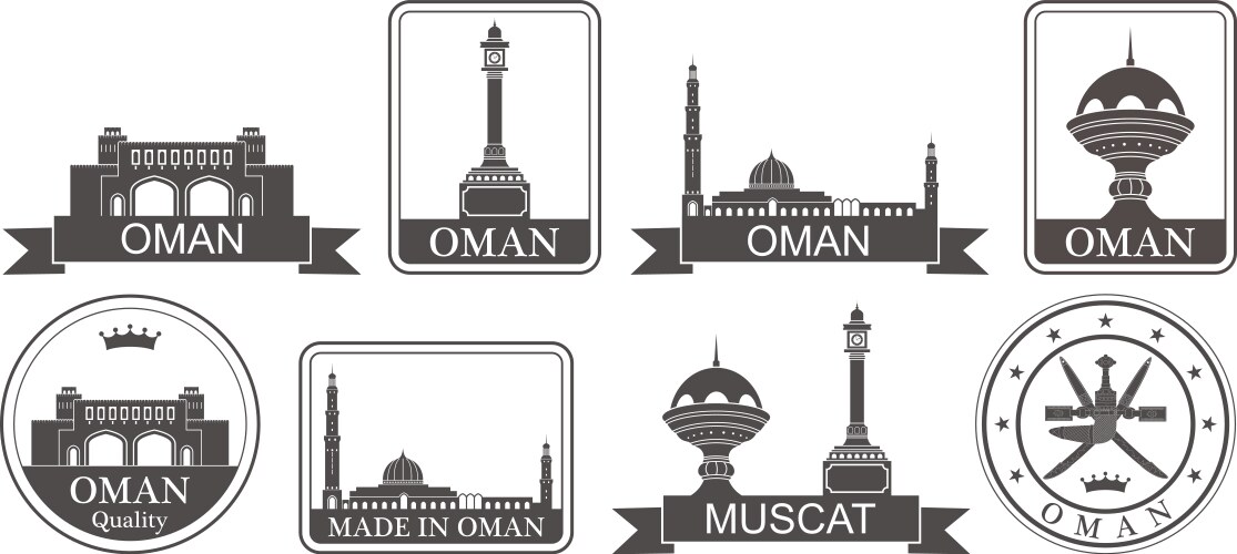 Oman Royalty Free Vector Image - VectorStock