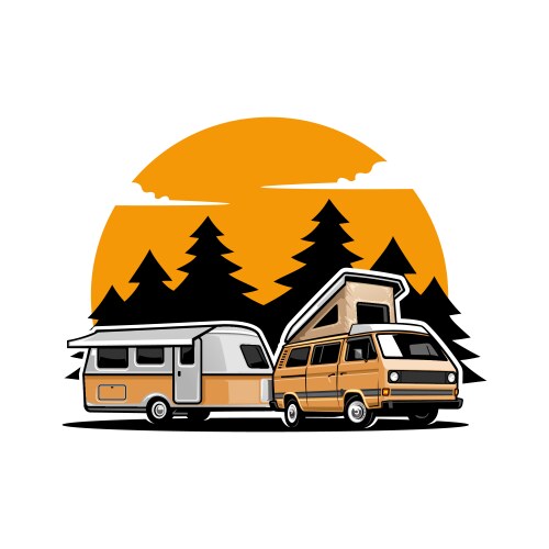 Cartoon Rv Vector Images (over 1,000)