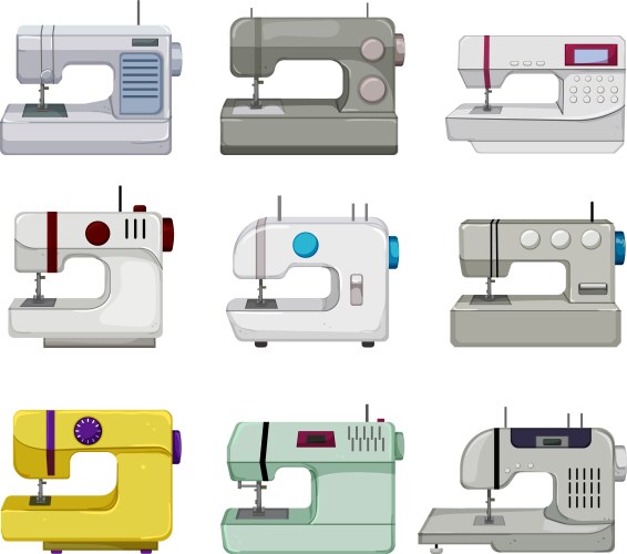 Sewing Machine Cartoon Vector Images (over 2,100)