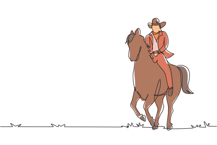 Drawing Cowboy Simple Vector Images (over 1,600)