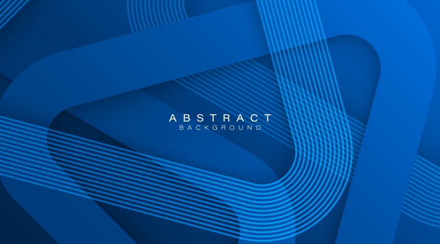 Modern blue abstract background design geometric Vector Image