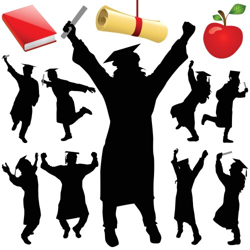 Graduation Vector Images & Graphics for Commercial Use | VectorStock