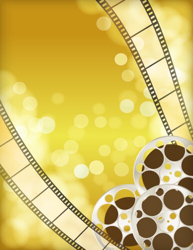 Film background retro Royalty Free Vector Image