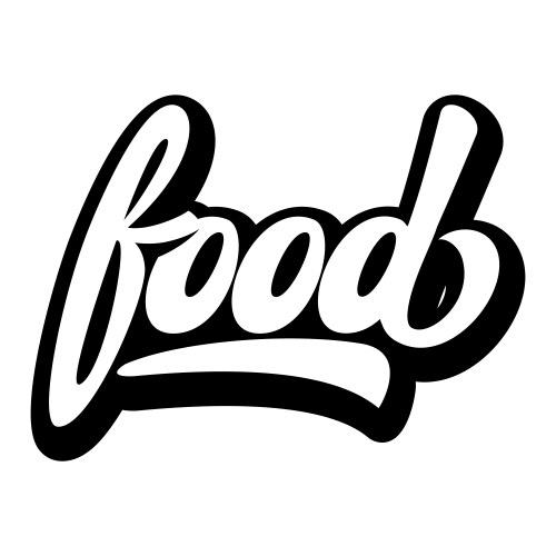 Food Calligraphy Vector Images (over 23,000)