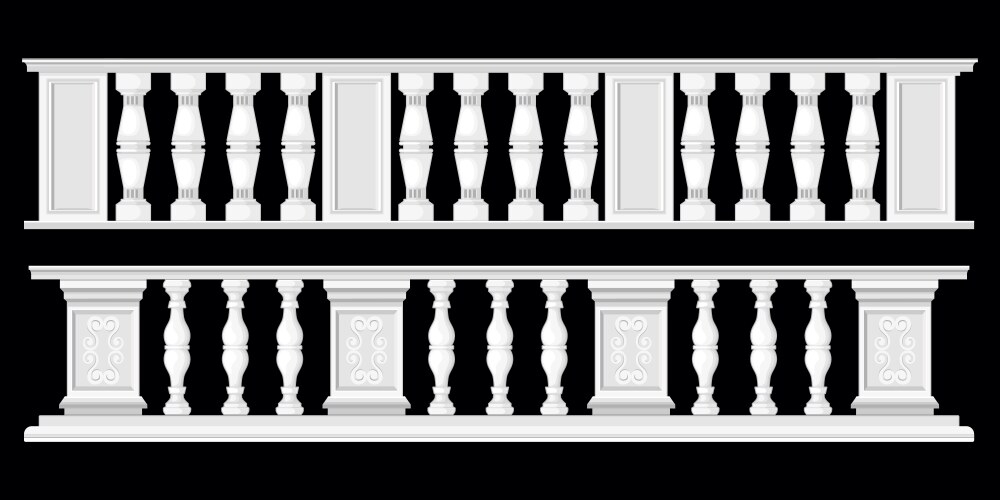 Balcony Stone Baluster Vector Images (over 140)