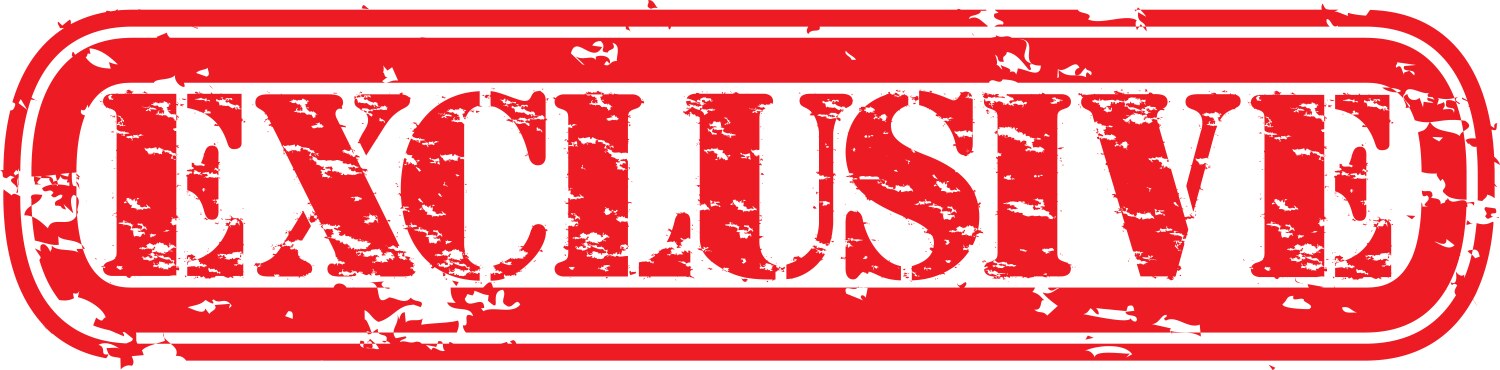 Exclusive report rubber stamp Royalty Free Vector Image