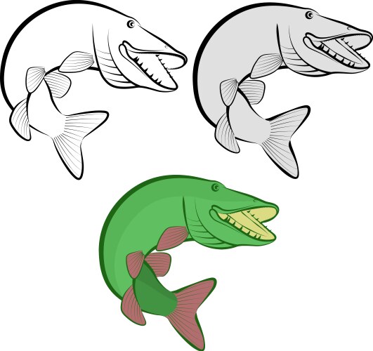 Pike Vector Images (over 7,300)