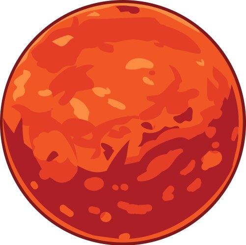 Mars Drawing Planet Vector Images (over 3,000)