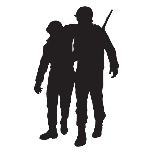 Soldier Ww2 Silhouette Vector Images (over 150)