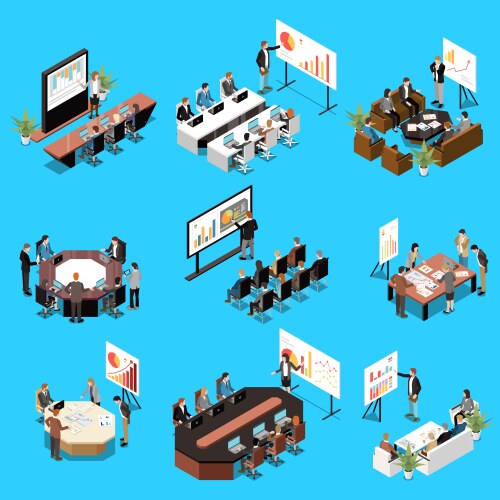 Business Meeting Vector Images (over 260,000)
