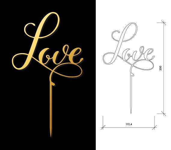 Cake Topper Vector Images (over 1,000)