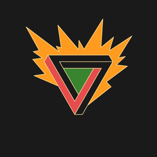 Abstract symbol impossible object triangle Vector Image