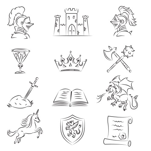 Medieval Arrow Vector Images (over 11,000)