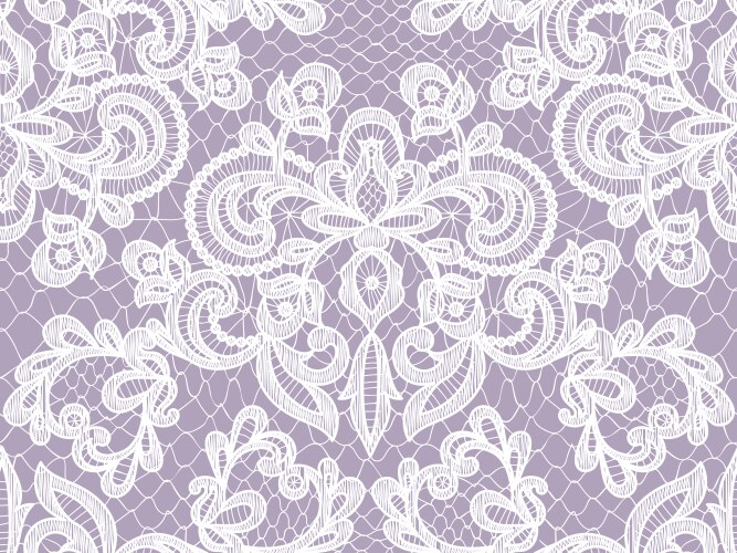 Paisley seamless lace pattern Royalty Free Vector Image