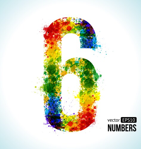 Paint splashes Royalty Free Vector Image - VectorStock