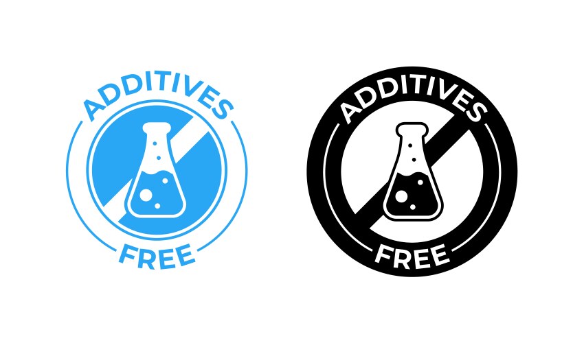 Sulfate free icon sodium and product Royalty Free Vector