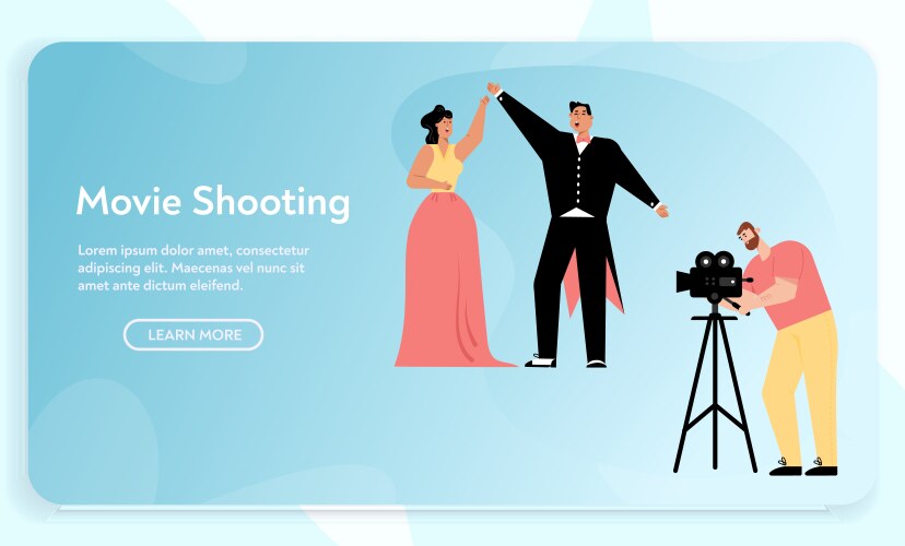 Shooting range horizontal banner Royalty Free Vector Image