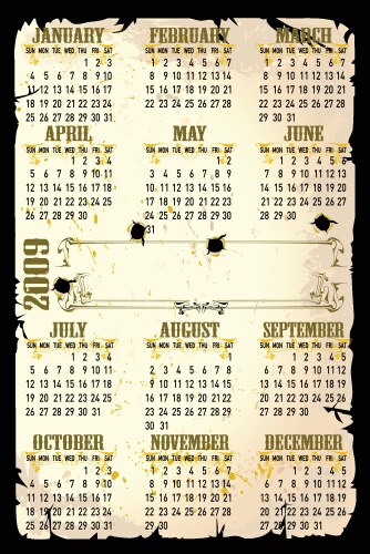 Old Calender Vector Images (over 340)
