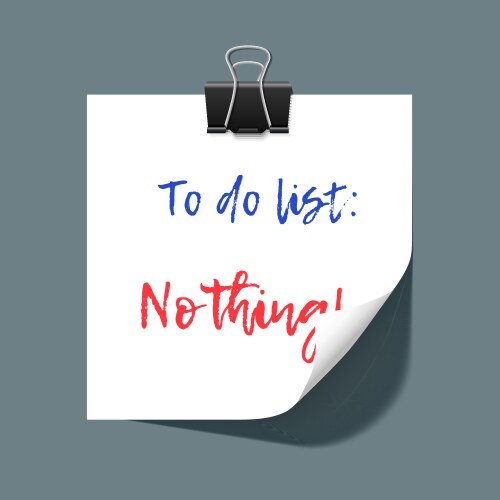 Cartoon dashboard to-do list design template Vector Image