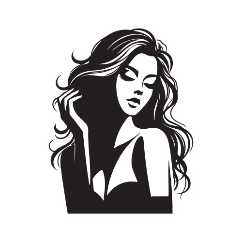 Beautiful girl Royalty Free Vector Image - VectorStock