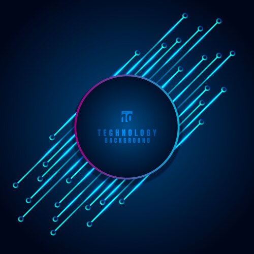 Circle Technology Abstract Modern Vector Images (over 500,000)