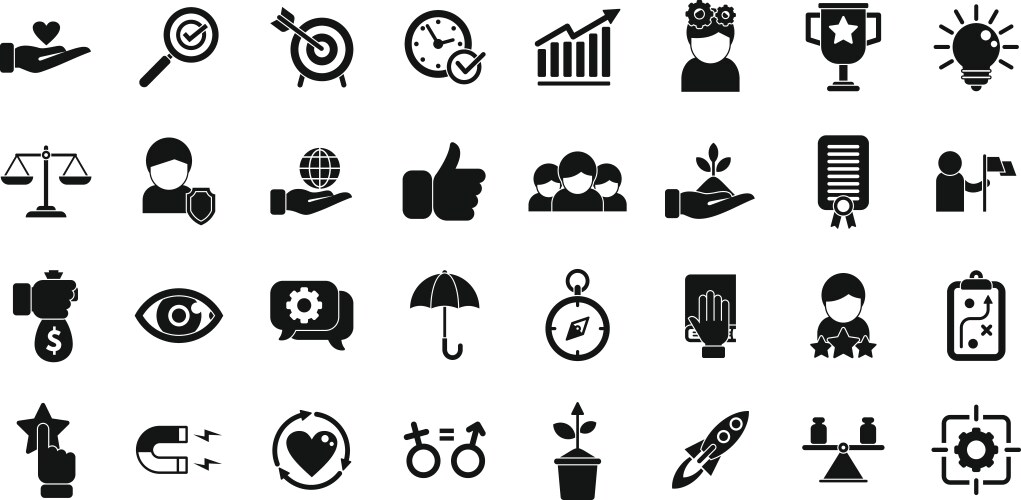 Core Values Icons Vector Images (over 2,800)