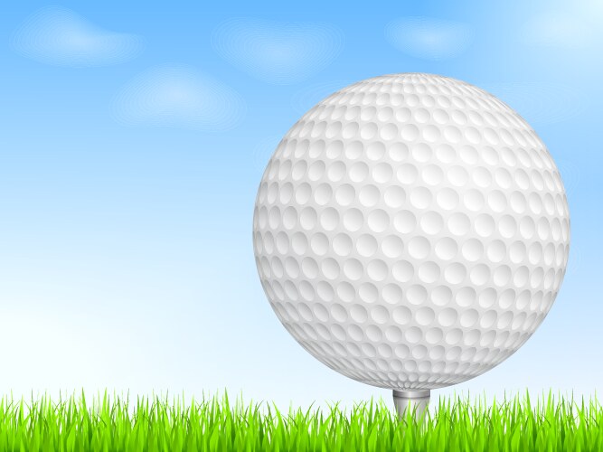 Golf Ball Vector Images Over 44 000