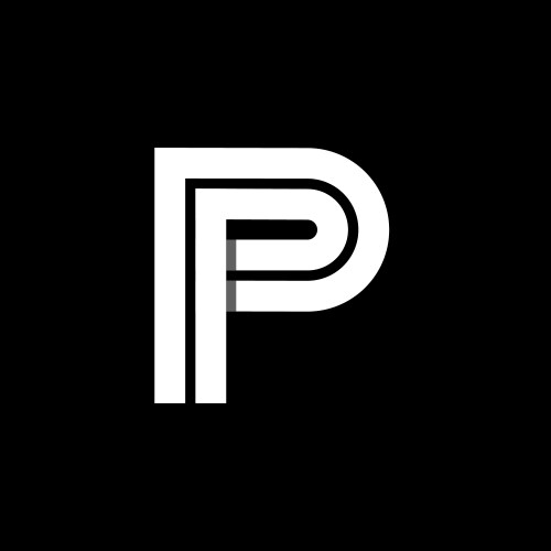 Black and White Letter P Vector Images (over 42,000)