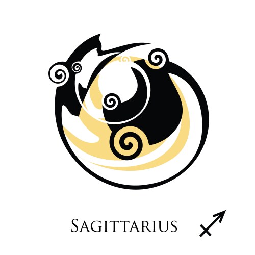 Star sign zodiac symbol set Royalty Free Vector Image