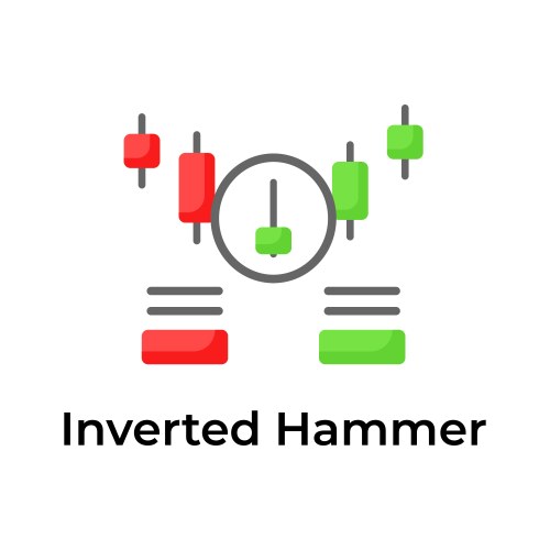 Inverted hammer Royalty Free Vector Image - VectorStock