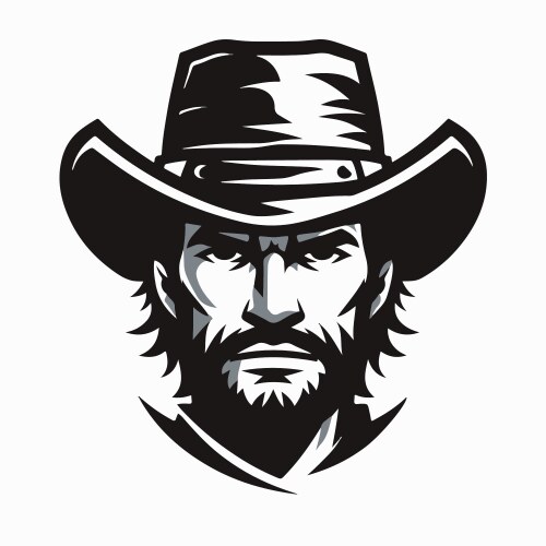 Texas cowboy Royalty Free Vector Image - VectorStock