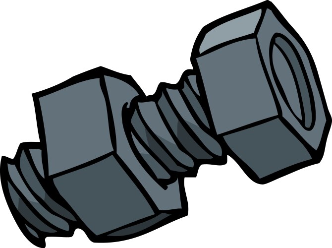 Hex Bolt Vector Images (over 1,100)