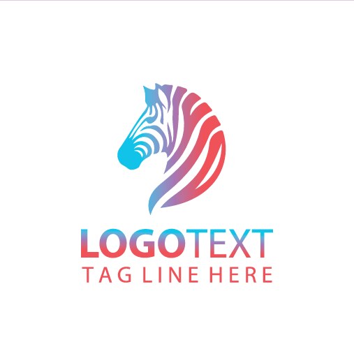 Zebra logo Royalty Free Vector Image - VectorStock