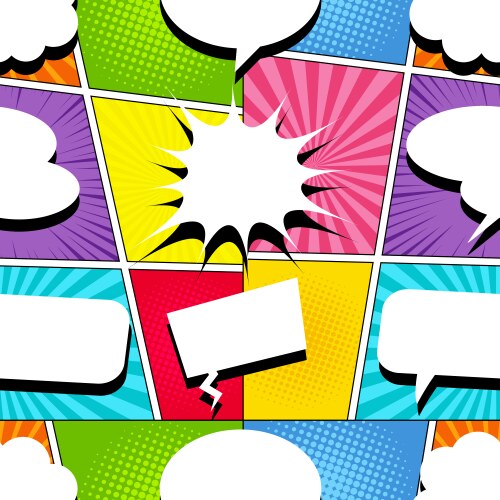 Comic Seamless Vector Images (over 31,000)