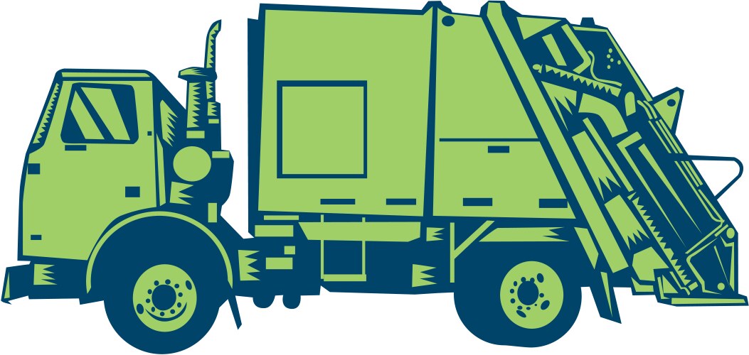 Garbage Truck Vector Images (over 7,500)