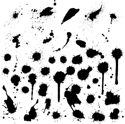 Graphic grunge set Royalty Free Vector Image - VectorStock