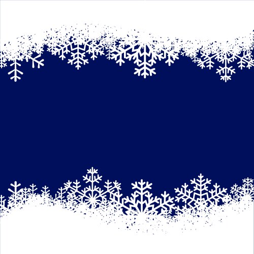 Background with snowflakes Royalty Free Vector Image